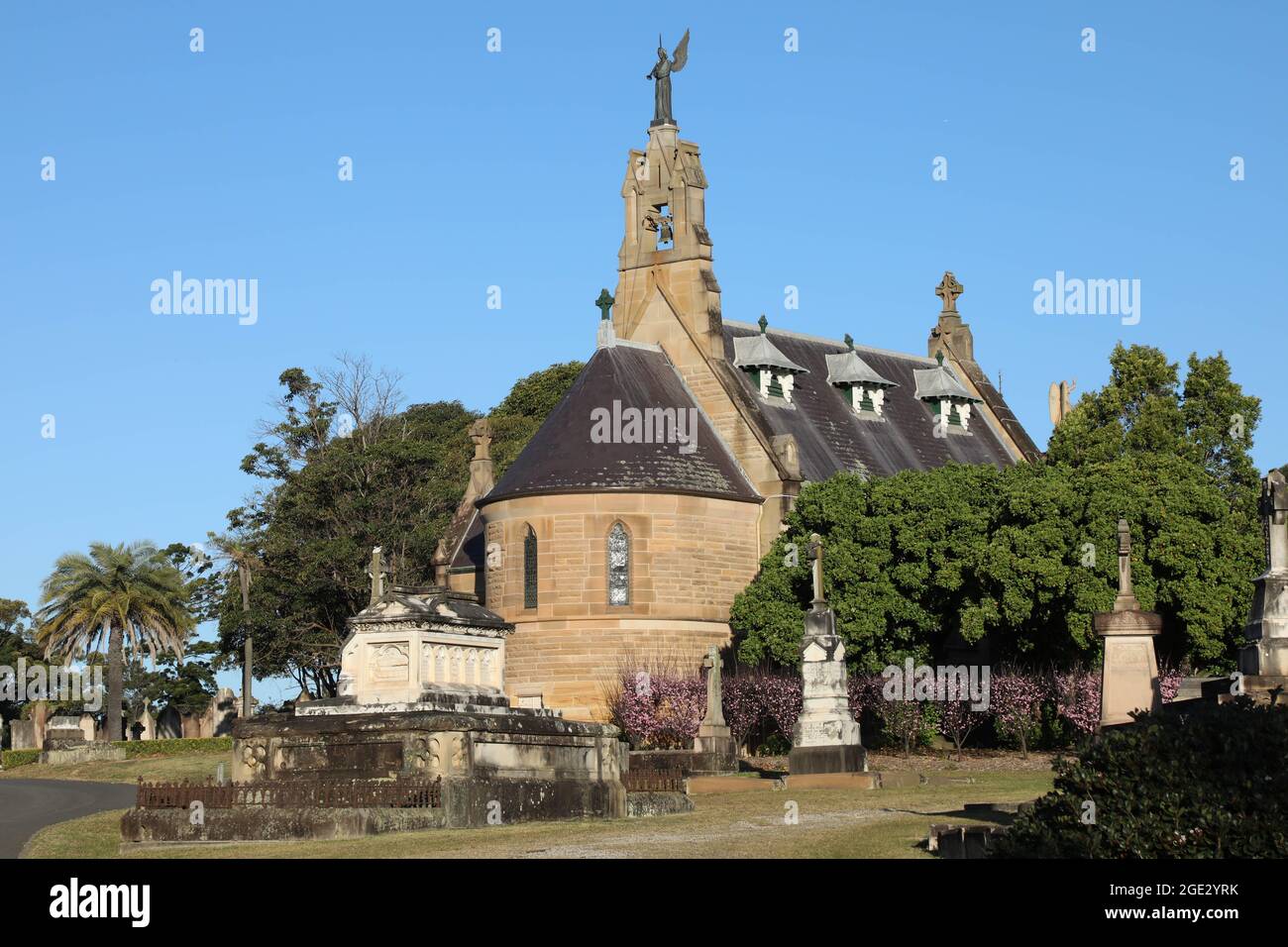 Chapel of St Michael Archangel in Rookwood Cemetery (officially named ...