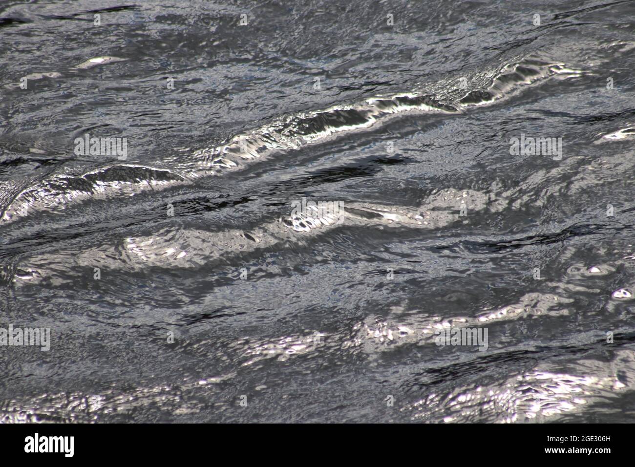 Patterns, reflections and textures in water Stock Photo - Alamy