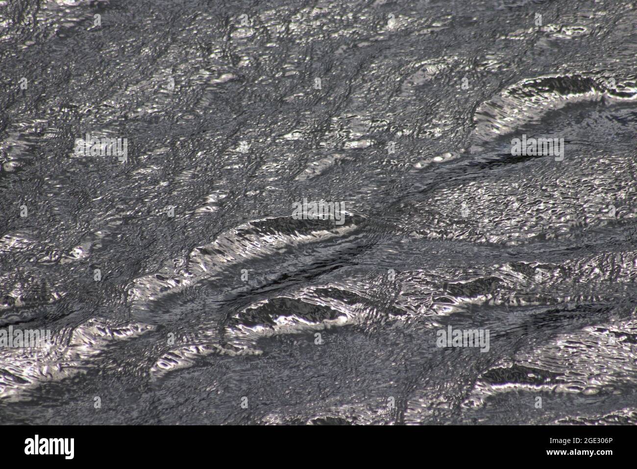 Patterns, reflections and textures in water Stock Photo - Alamy