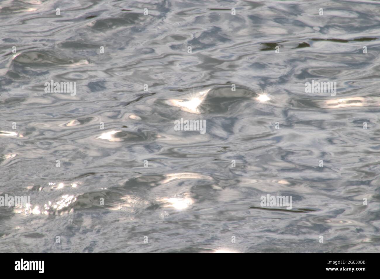 Patterns, reflections and textures in water Stock Photo - Alamy