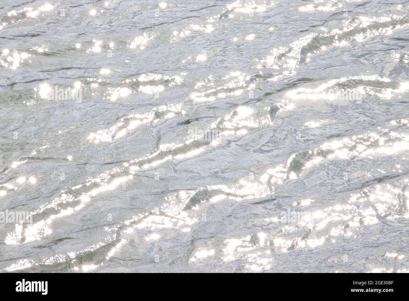 Patterns, reflections and textures in water Stock Photo - Alamy