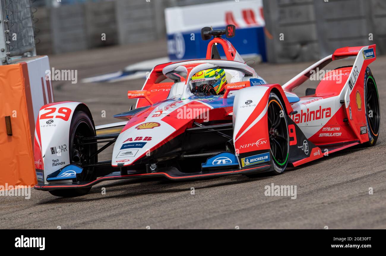 Berlin, Germany. 15th Aug, 2021. Motorsport: Formula E World ...