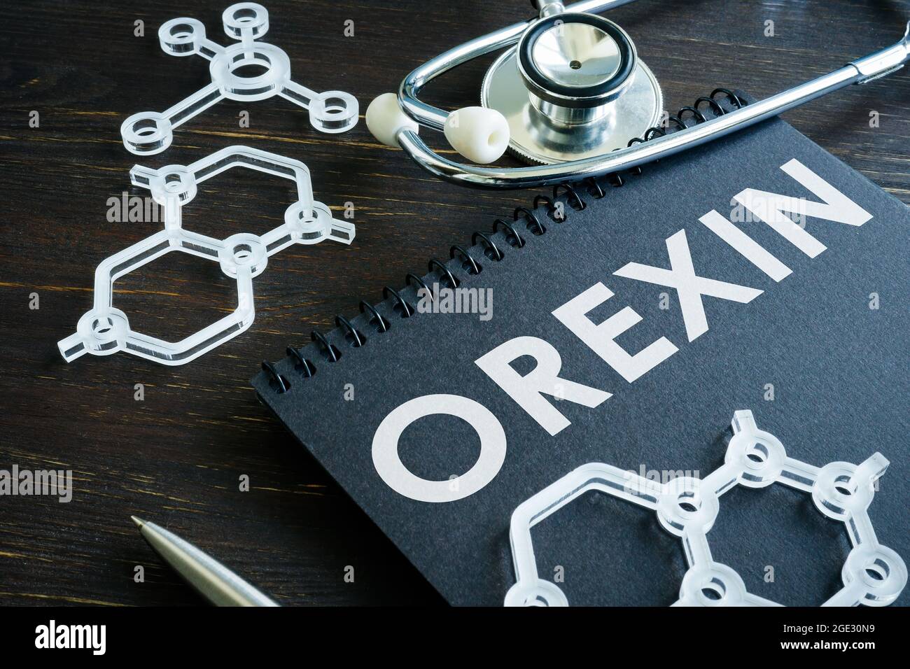 Notepad with word orexin and chemical symbols Stock Photo - Alamy