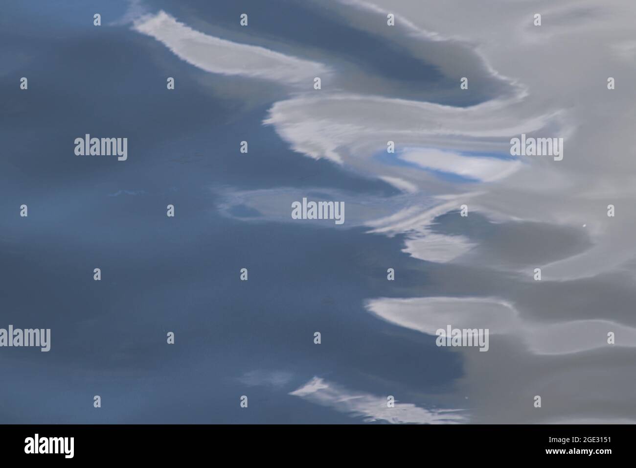 Patterns, reflections and textures in water Stock Photo - Alamy