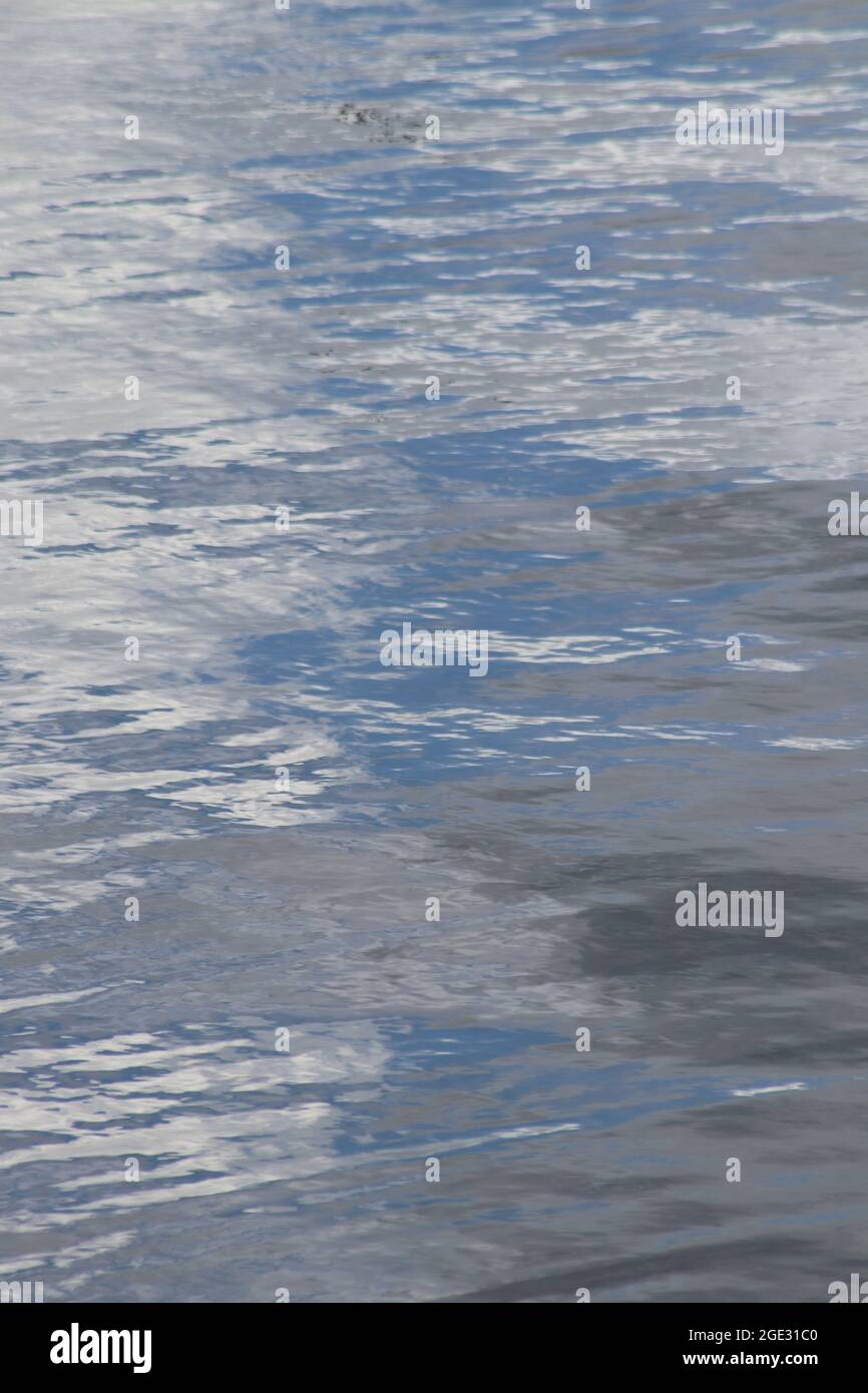 Patterns, reflections and textures in water Stock Photo - Alamy