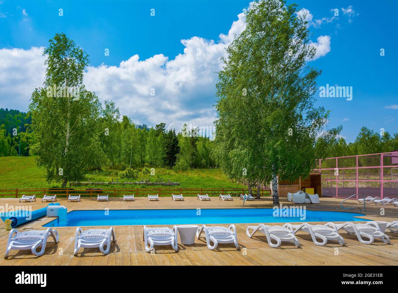 Eco friendly resort swimming pool hi-res stock photography and images ...