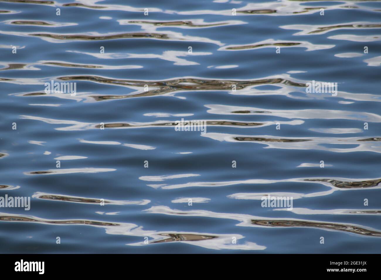 Patterns, reflections and textures in water Stock Photo - Alamy