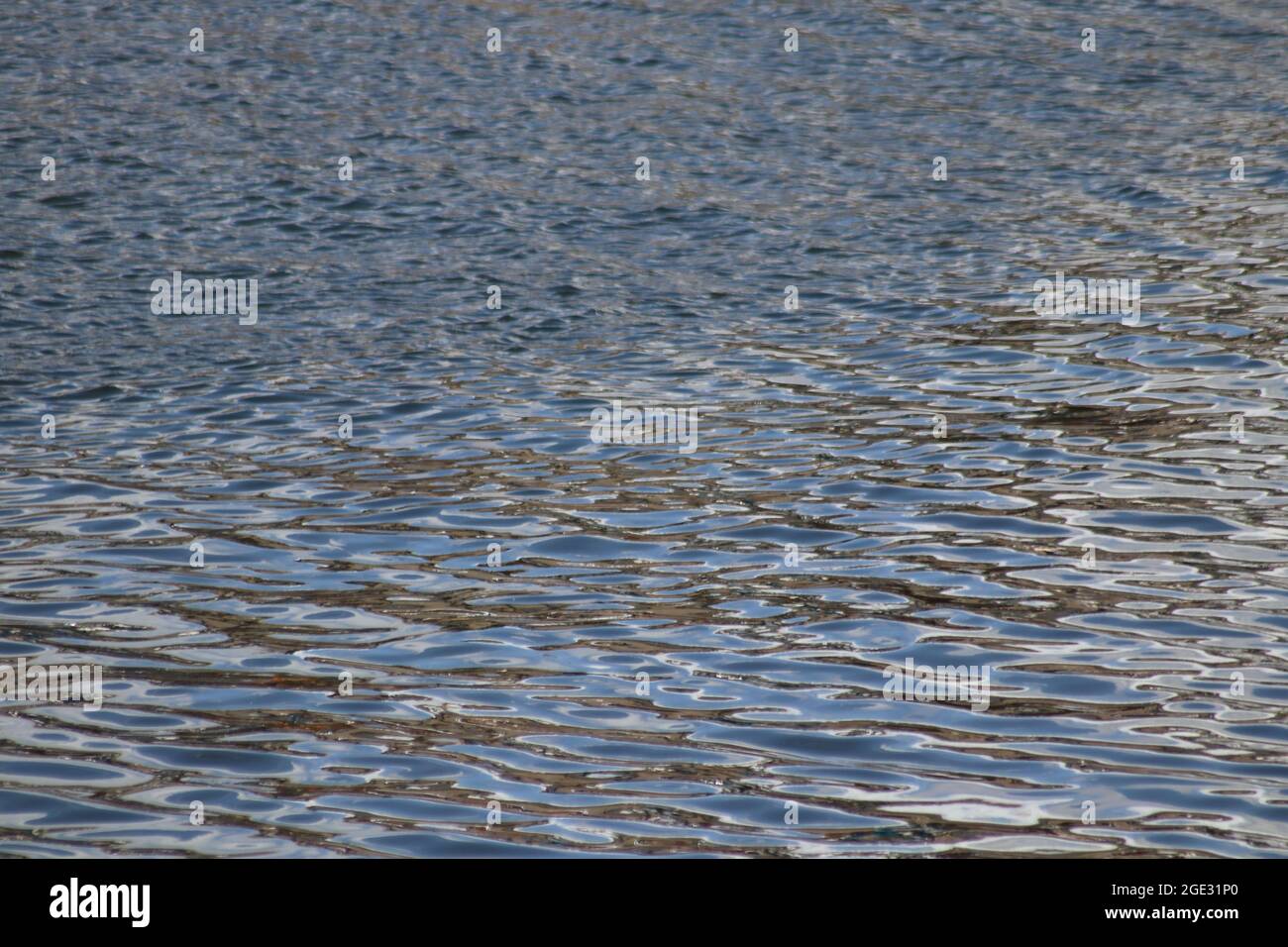 Patterns, textures and reflections in ripples of sea Stock Photo - Alamy