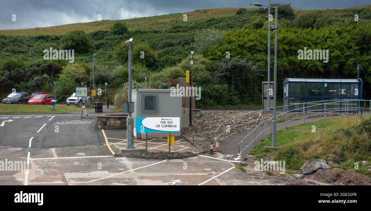 Welcome to the isle of cumbrae hi-res stock photography and images - Alamy