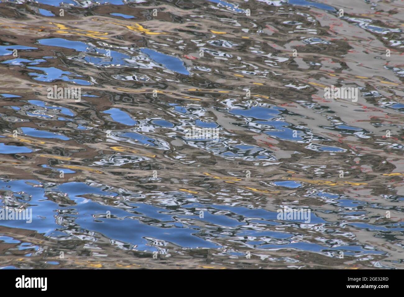Patterns, textures and reflections in ripples of sea Stock Photo - Alamy