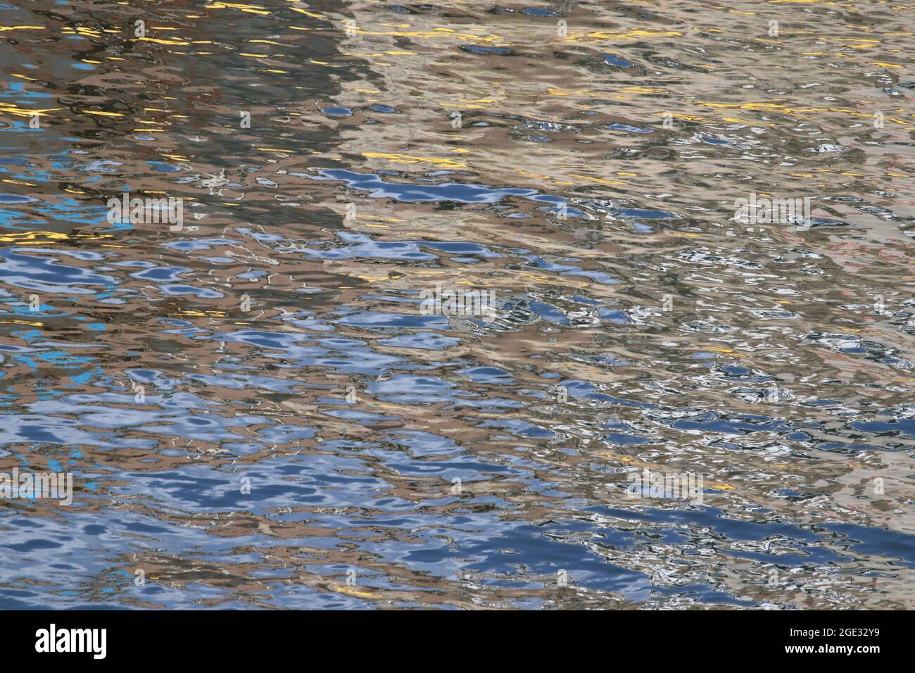 Patterns, textures and reflections in ripples of sea Stock Photo - Alamy