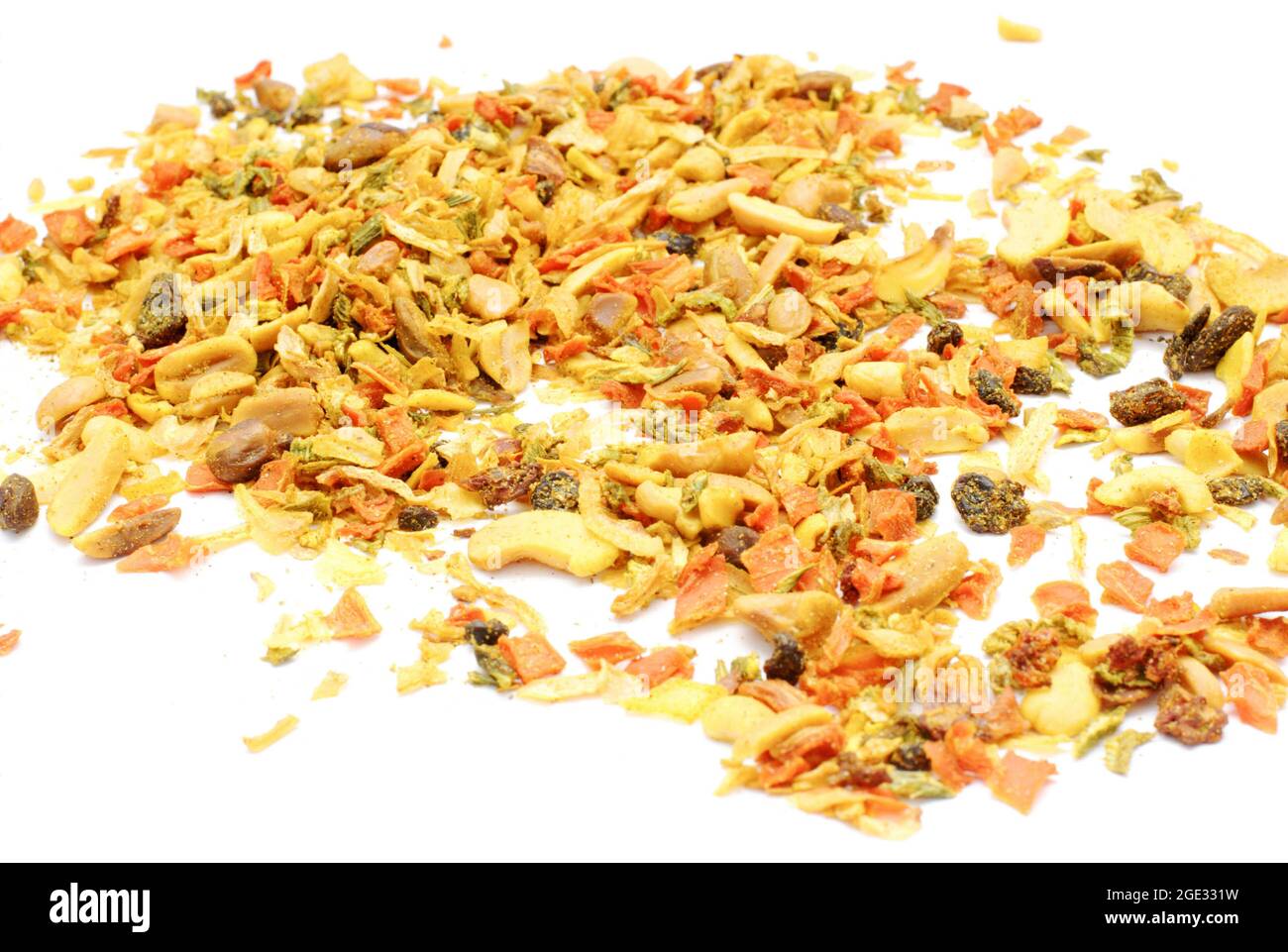 Pile of spices isolated on a white background Stock Photo - Alamy