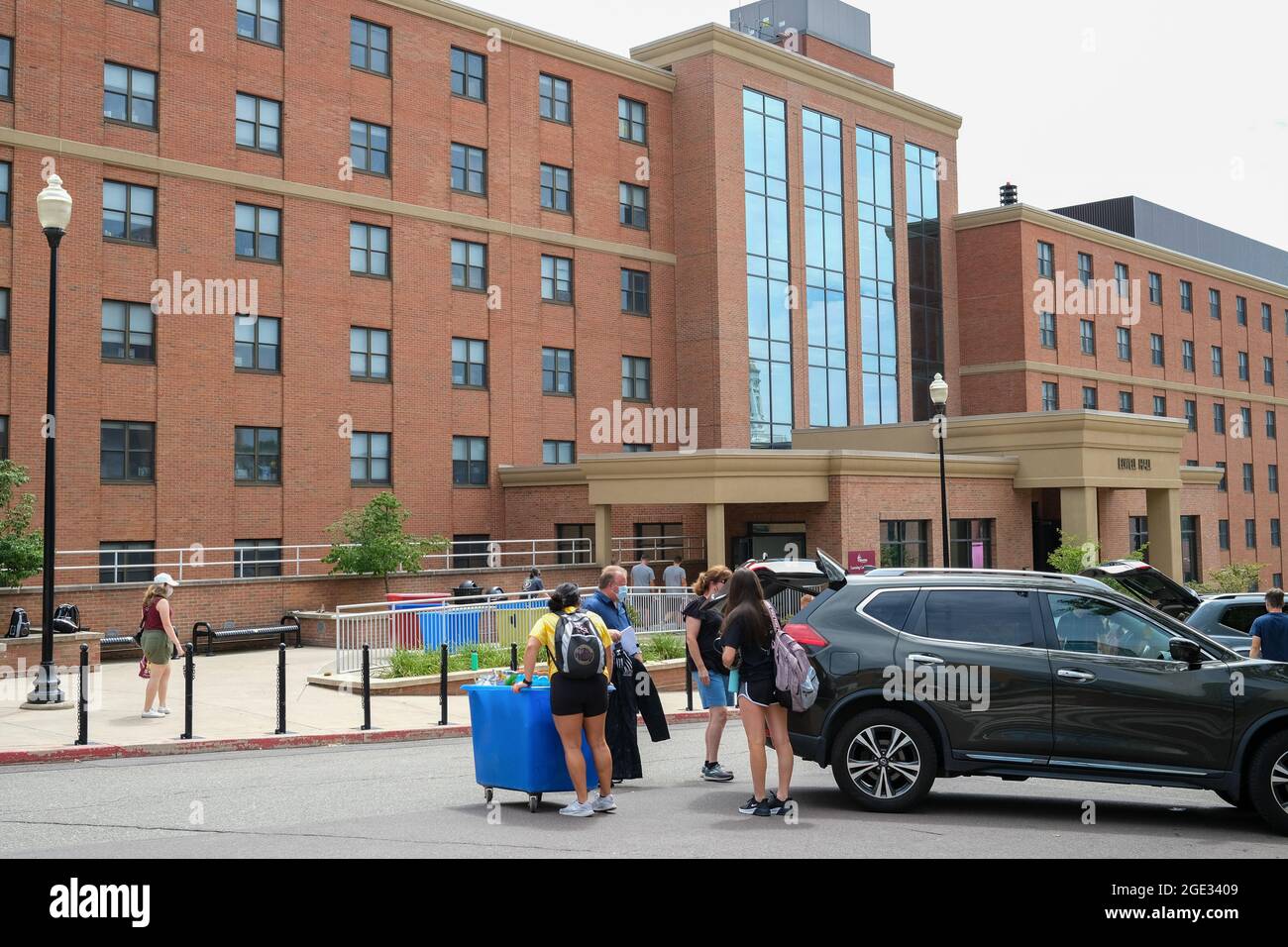 Family car inside fall hi-res stock photography and images - Alamy