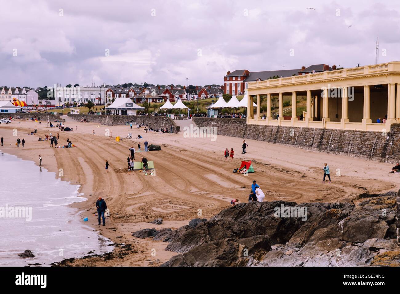 Whitmore bay on bristol channel hi-res stock photography and images - Alamy