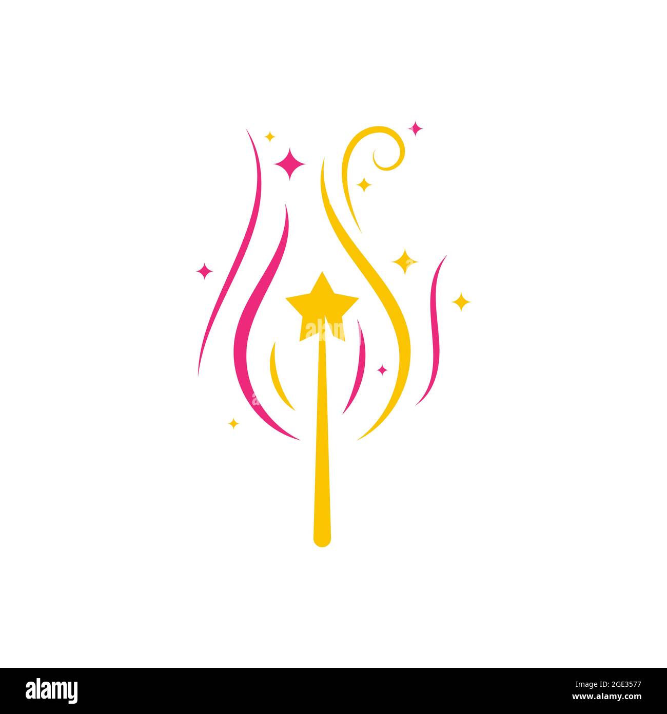 Magic element Vector icon illustration design Template Stock Vector ...