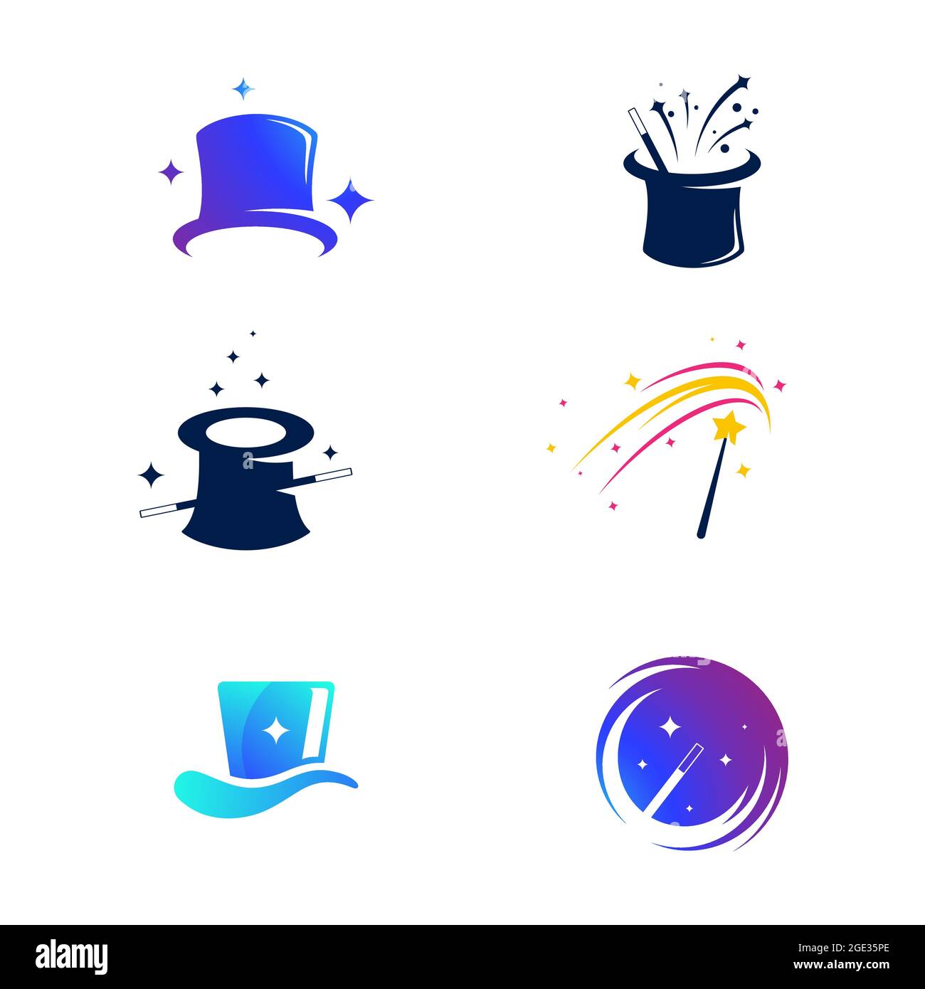 Magic element Vector icon illustration design Template Stock Vector ...