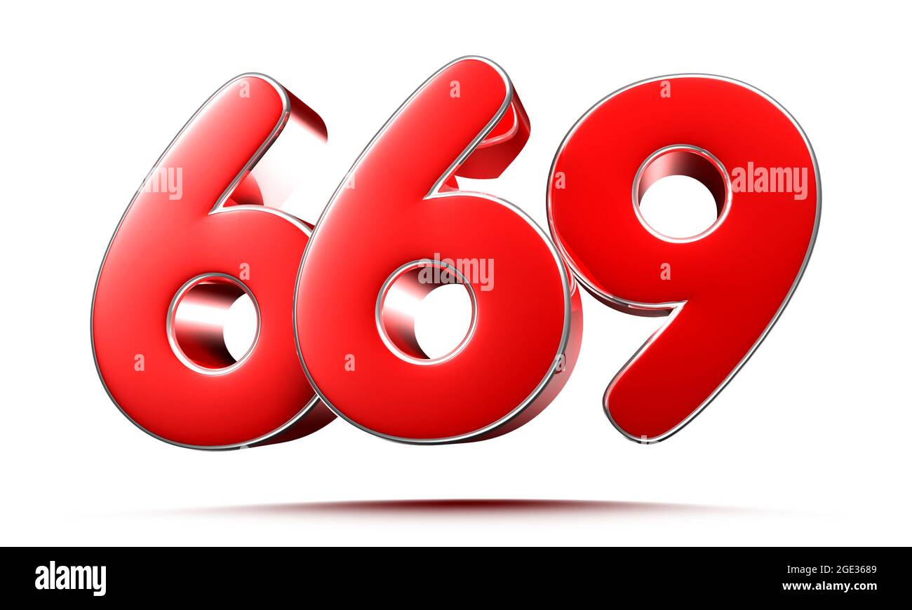 3d number 669 hi-res stock photography and images - Alamy 3d number 669 hi-res stock photography and images - Alamy