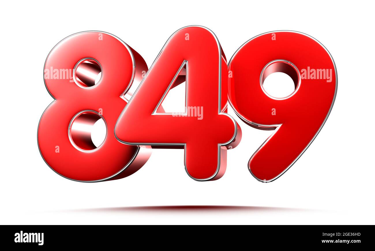 Number 849 Cut Out Stock Images & Pictures - Alamy