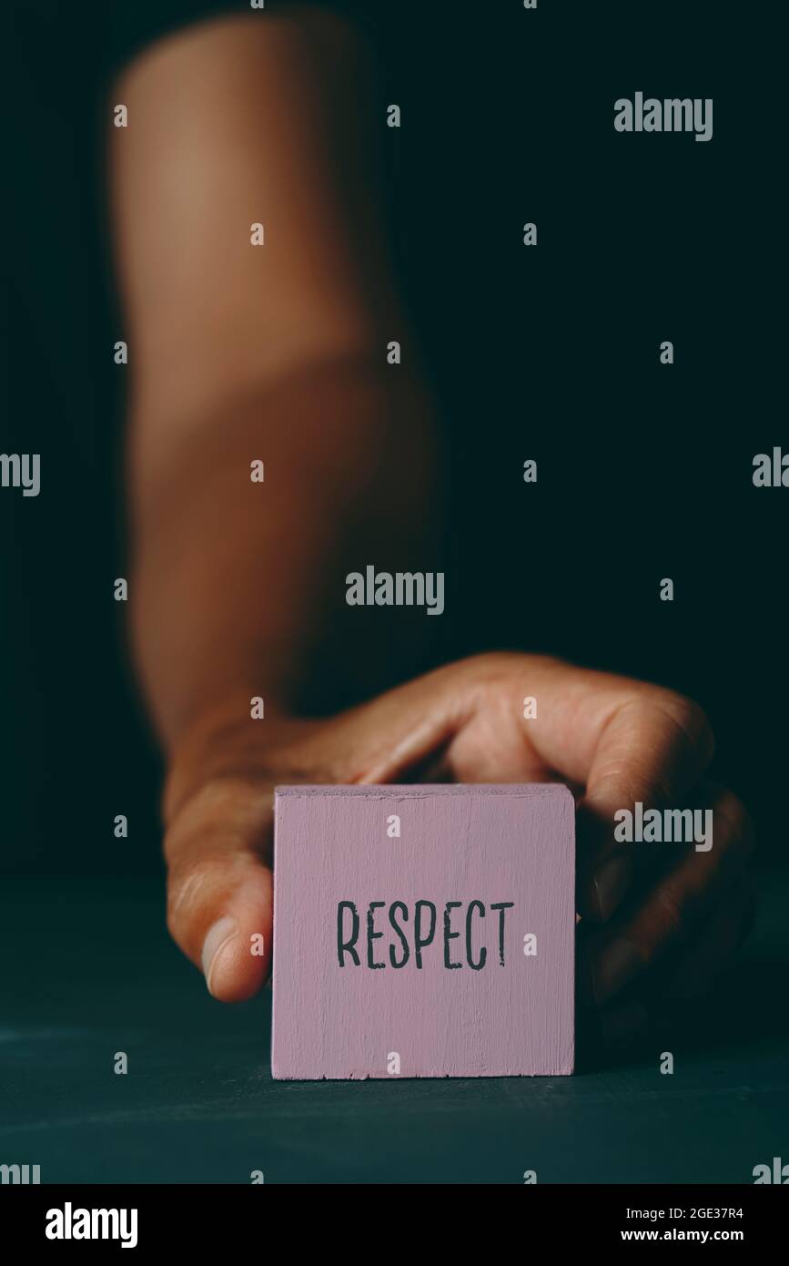 Respect belief hi-res stock photography and images - Alamy