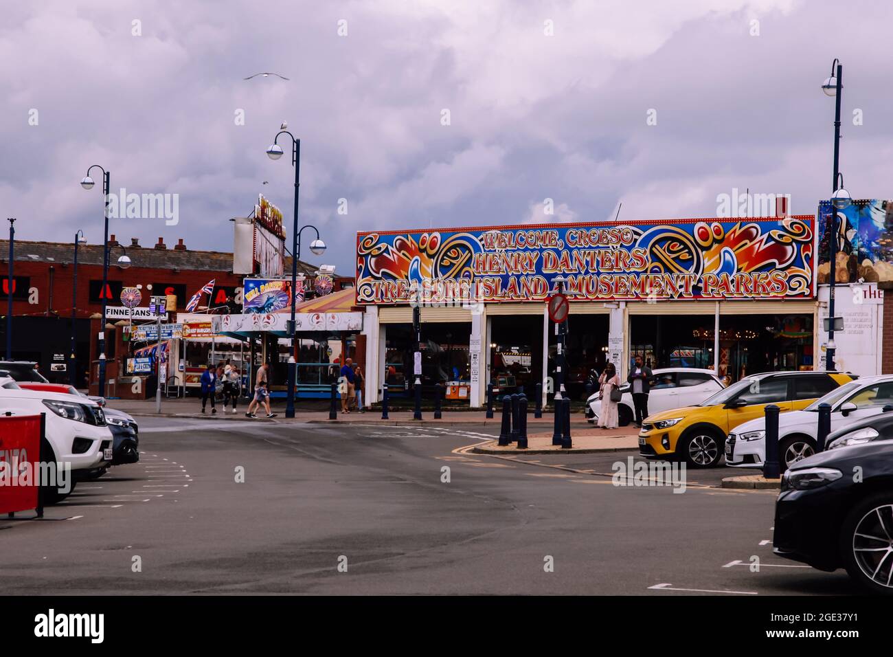 Henry Danters Treasure Island amusement arcade, Paget Road, Barry ...