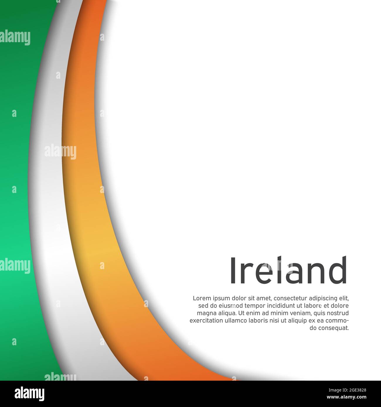 Irish independence poster Stock Vector Images - Alamy