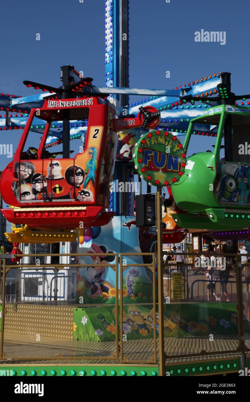 Promenade Fun Park Barry Island, South Wales, 2021 Stock Photo - Alamy