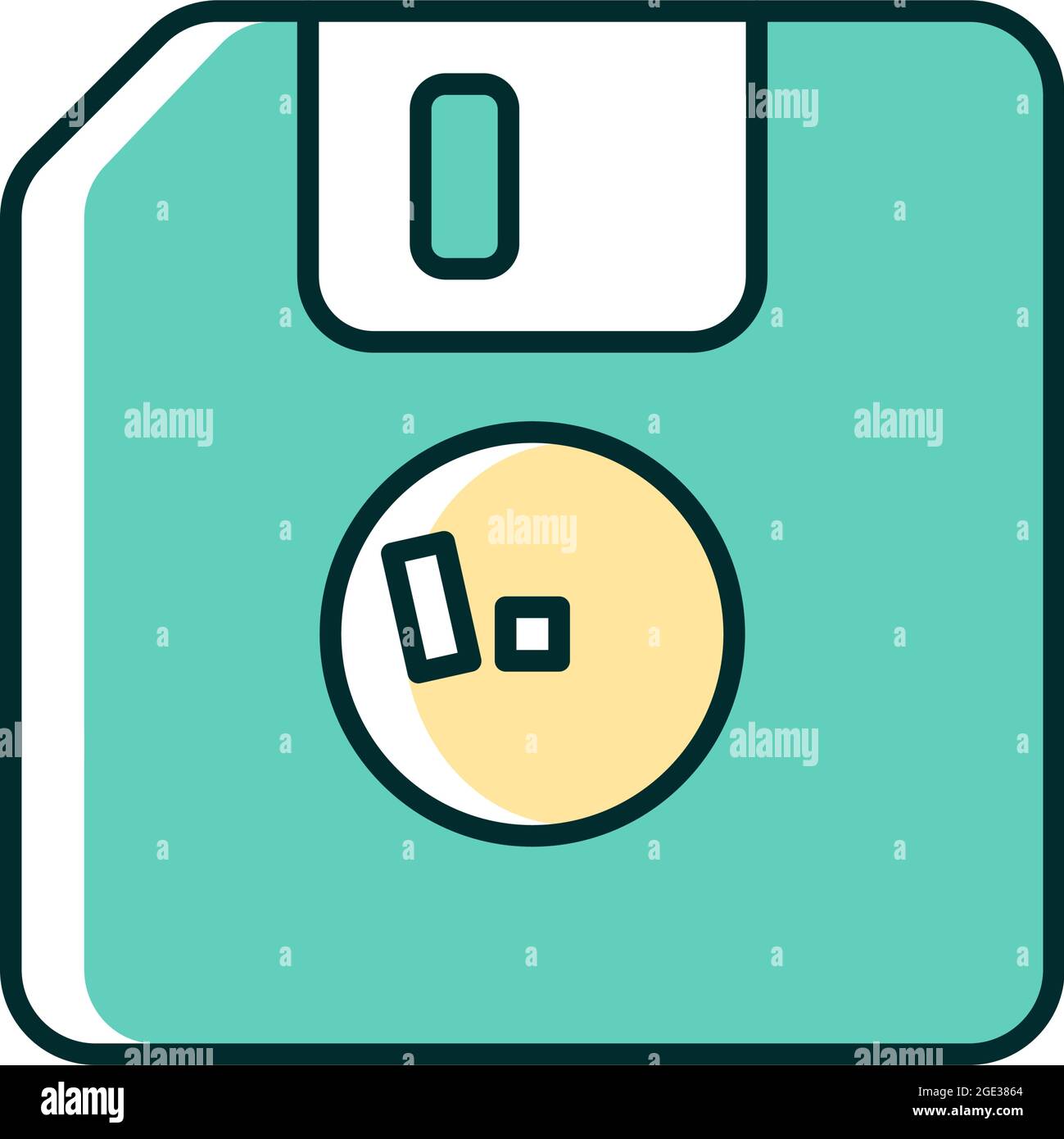 Obsolete floppy disc Stock Vector Images - Alamy