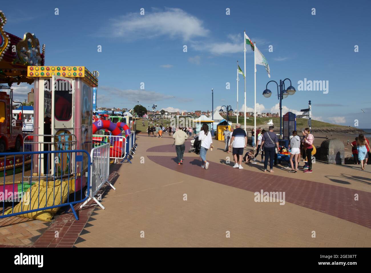 The Promenade Barry Island, South Wales, 2021 Stock Photo - Alamy