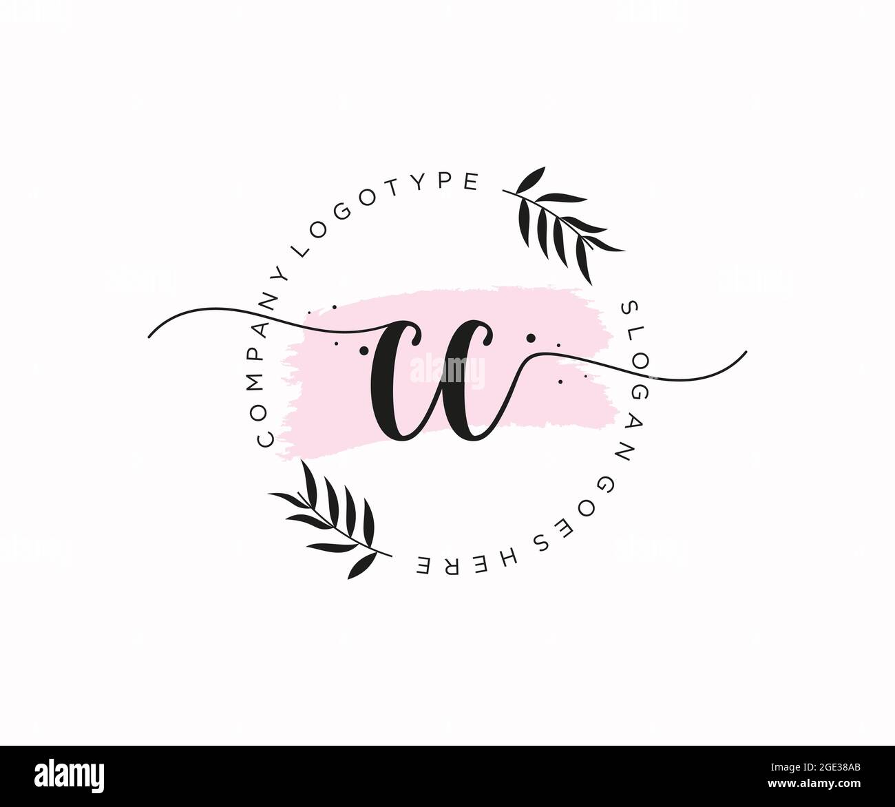 CC Feminine logo beauty monogram and elegant logo design, handwriting ... CC Feminine logo beauty monogram and elegant logo design, handwriting ...