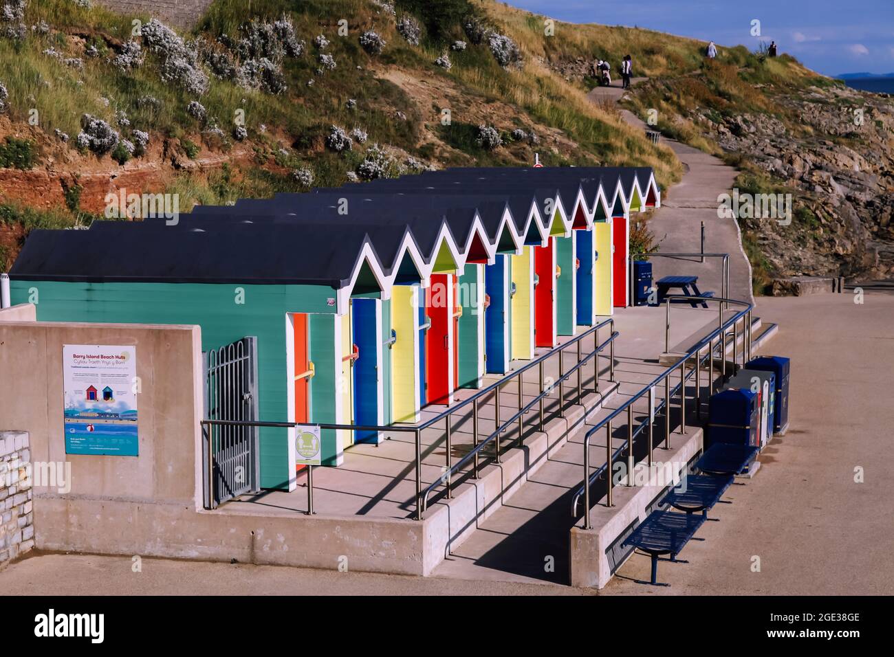 Barry island promenade hi-res stock photography and images - Alamy