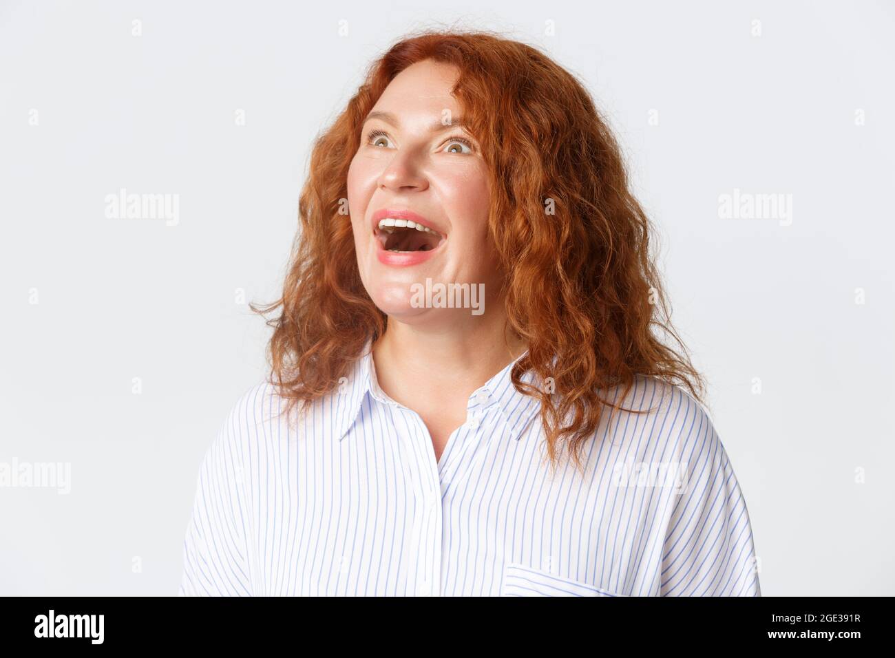 Smile close up corner mouth hi-res stock photography and images - Alamy