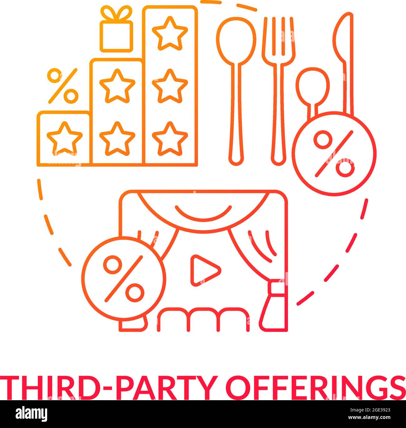 Third party app Stock Vector Images - Alamy