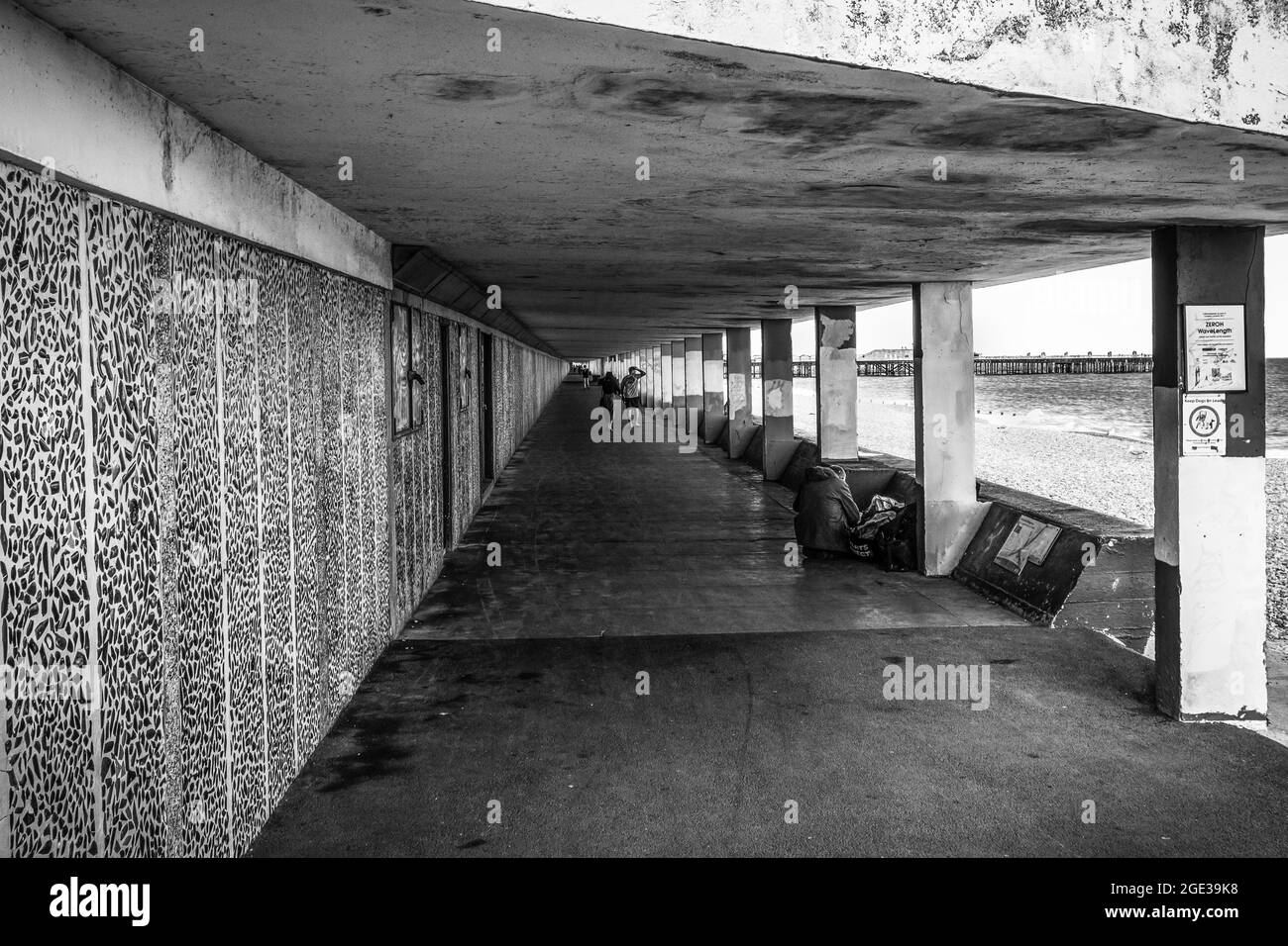 Lower promenade deck Black and White Stock Photos & Images - Alamy