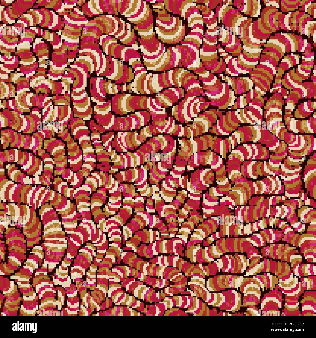 Hand drawn seamless pattern background. Vector illustration Stock ...