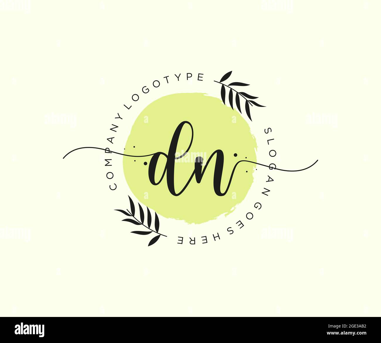 Dn logo Stock Vector Images - Alamy