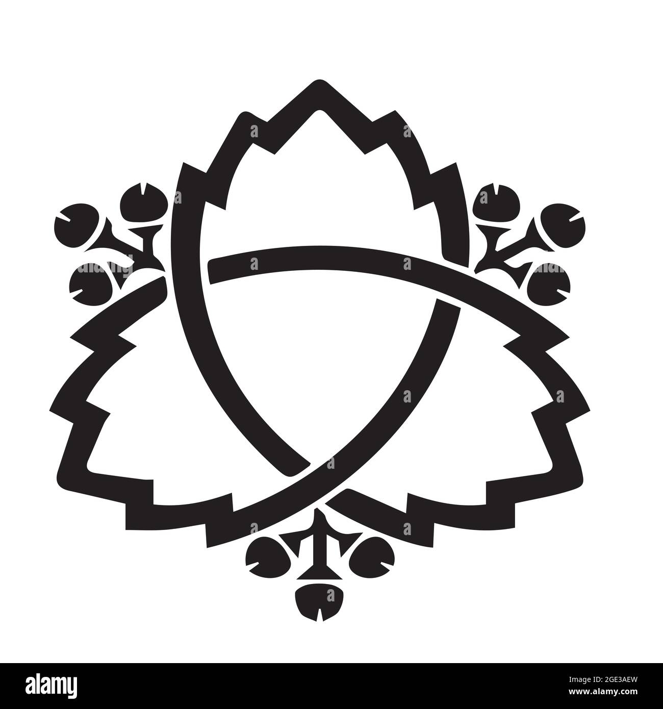 Samoan Emblem Cut Out Stock Images & Pictures - Alamy