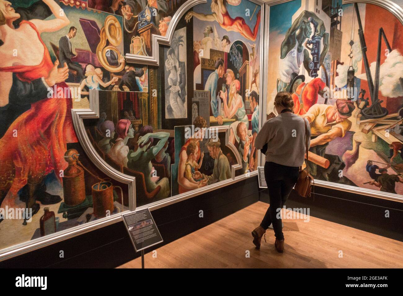 Thomas hart benton hi-res stock photography and images - Alamy