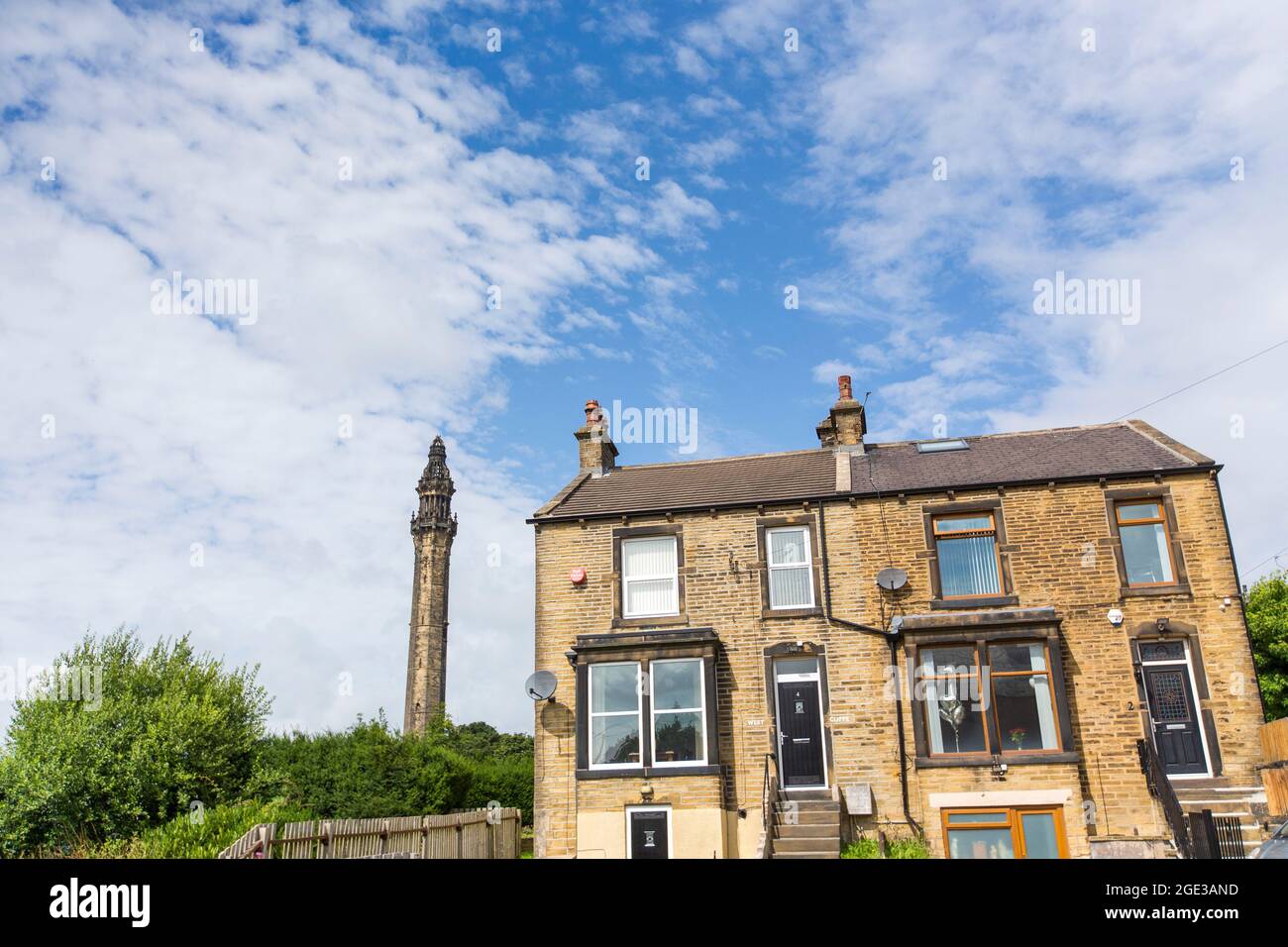 Wainhouse Tower is a folly in the parish of King Cross, on the south ...