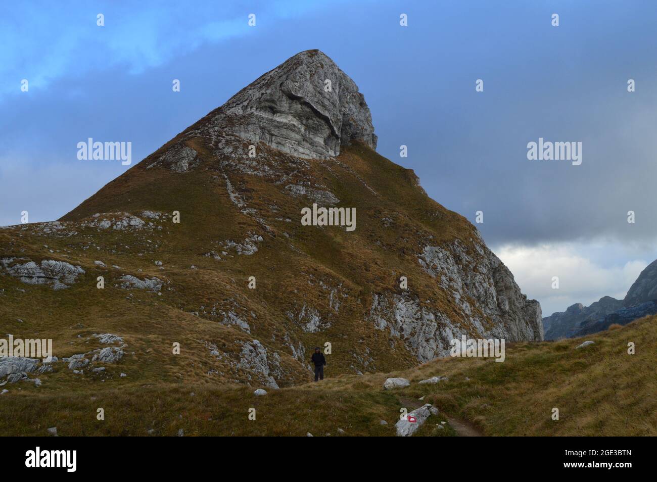 Hiking trail on Tara river and Durmitor mountain Stock Photo - Alamy