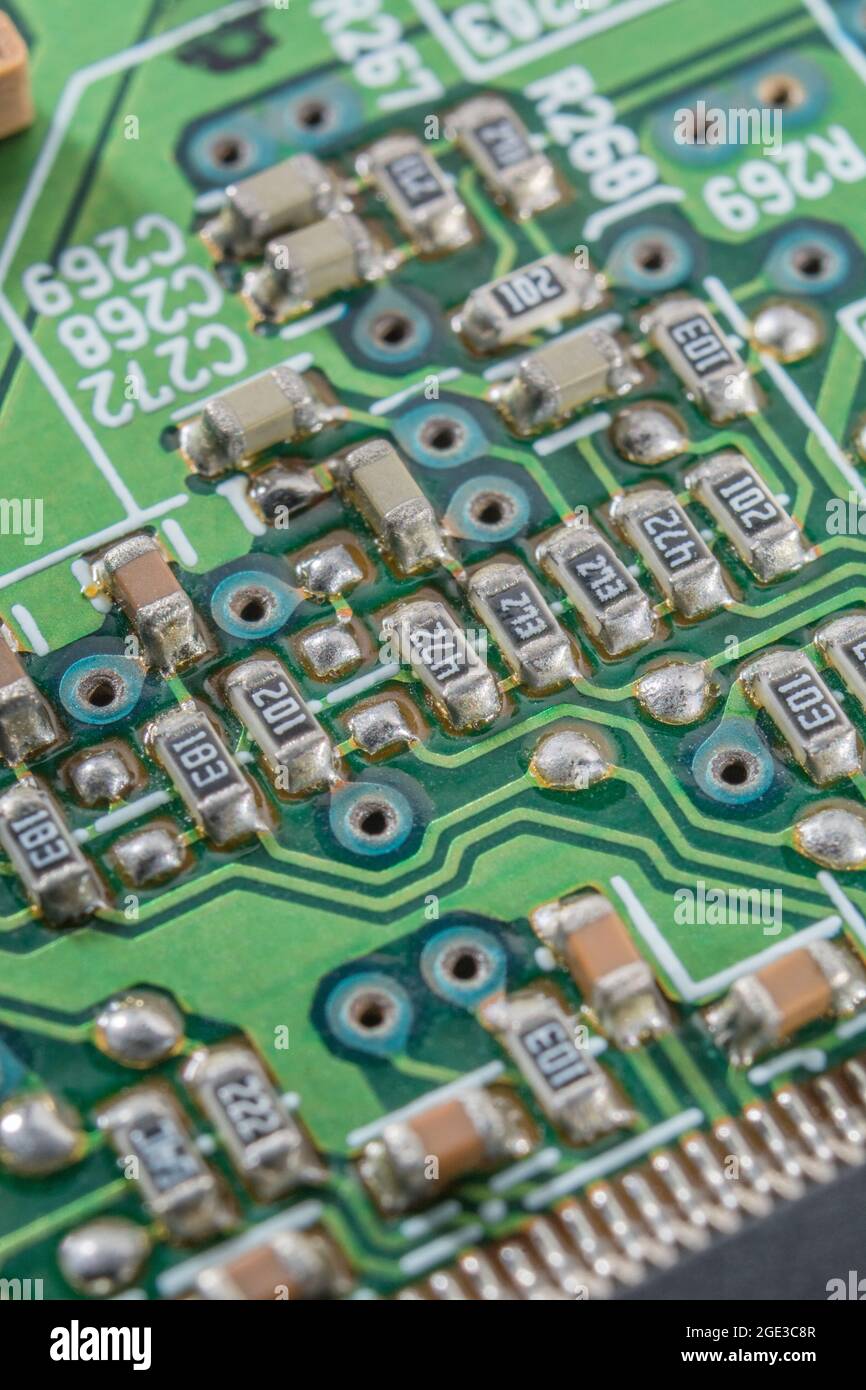 Through hole and sm pcb hi-res stock photography and images - Alamy