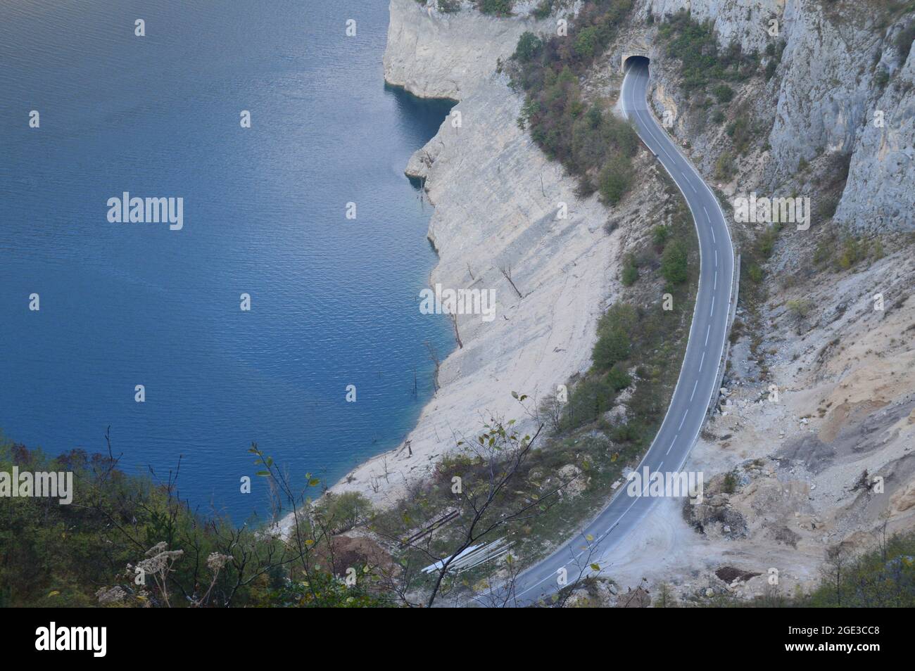 Hiking trail on Tara river and Durmitor mountain Stock Photo - Alamy