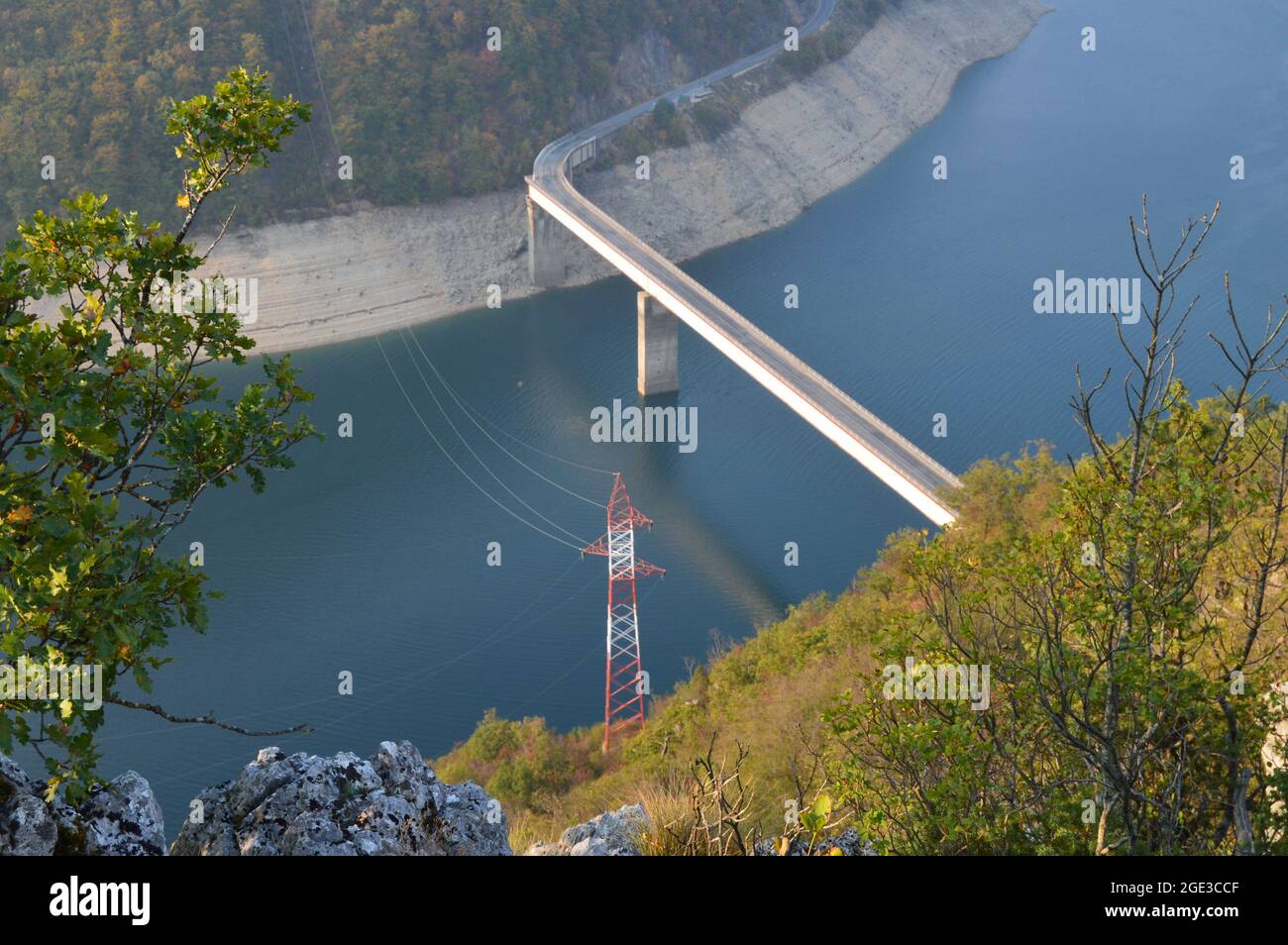 Hiking trail on Tara river and Durmitor mountain Stock Photo - Alamy