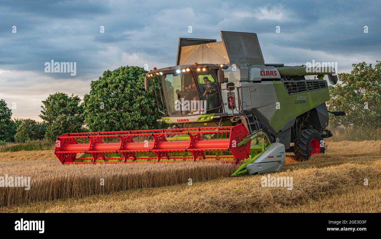 Class combine harvester hi-res stock photography and images - Alamy