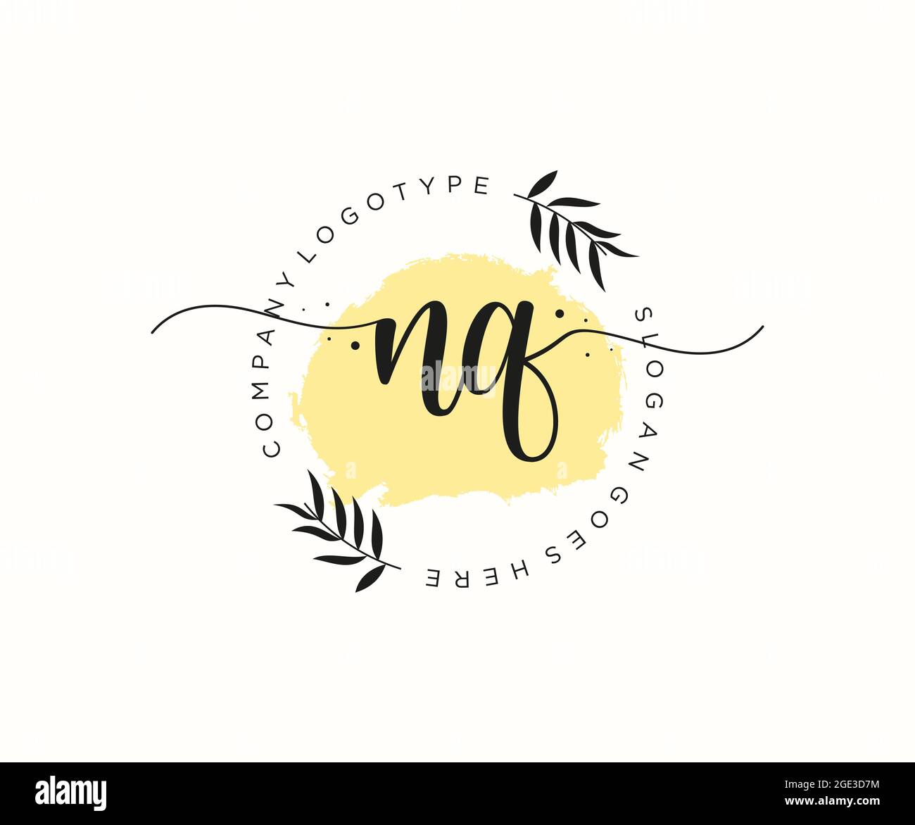 Nq design Stock Vector Images - Alamy