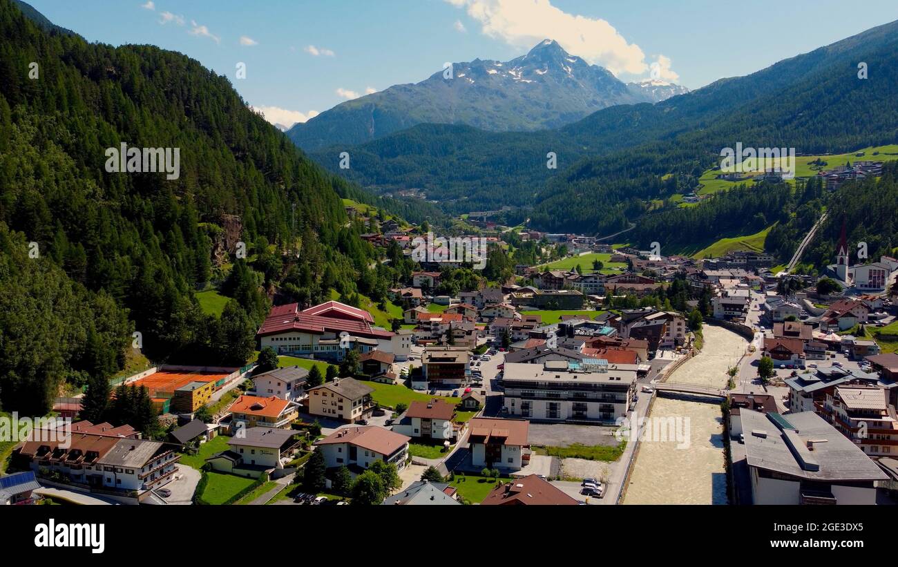 Famous village soelden in austria hi-res stock photography and images ...