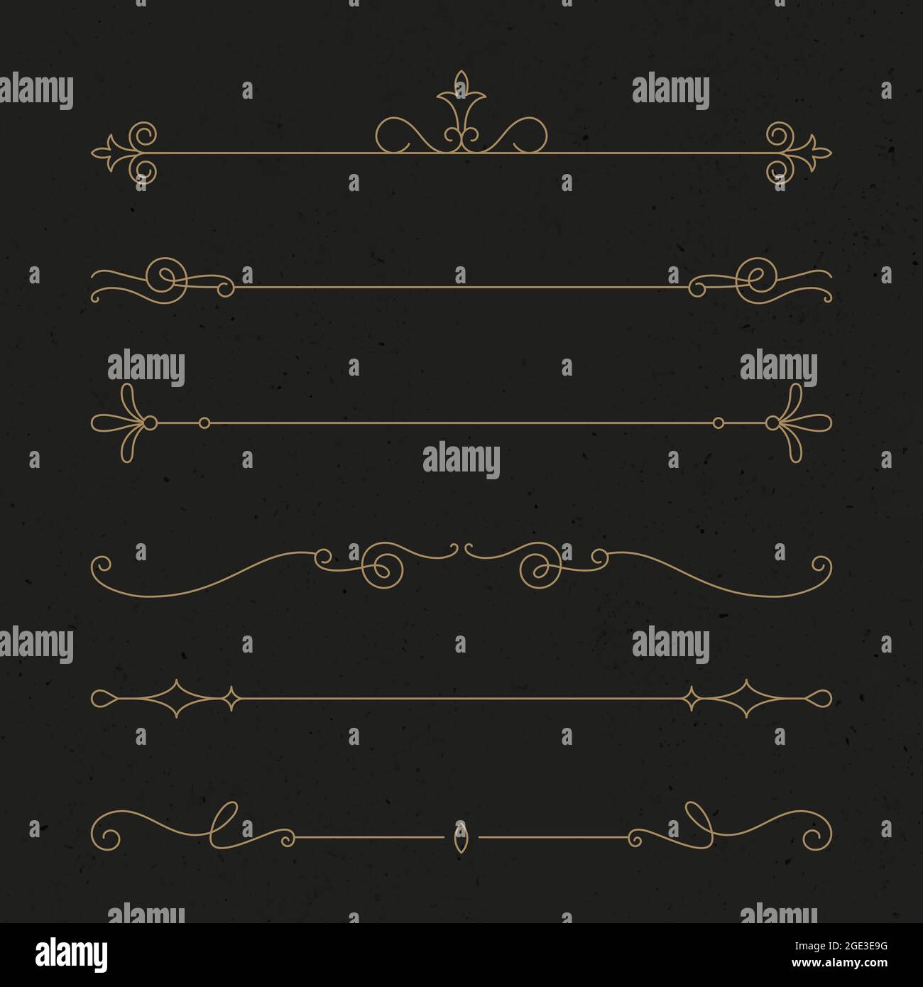 Fancy Line Divider High Resolution Stock Photography and Images - Alamy