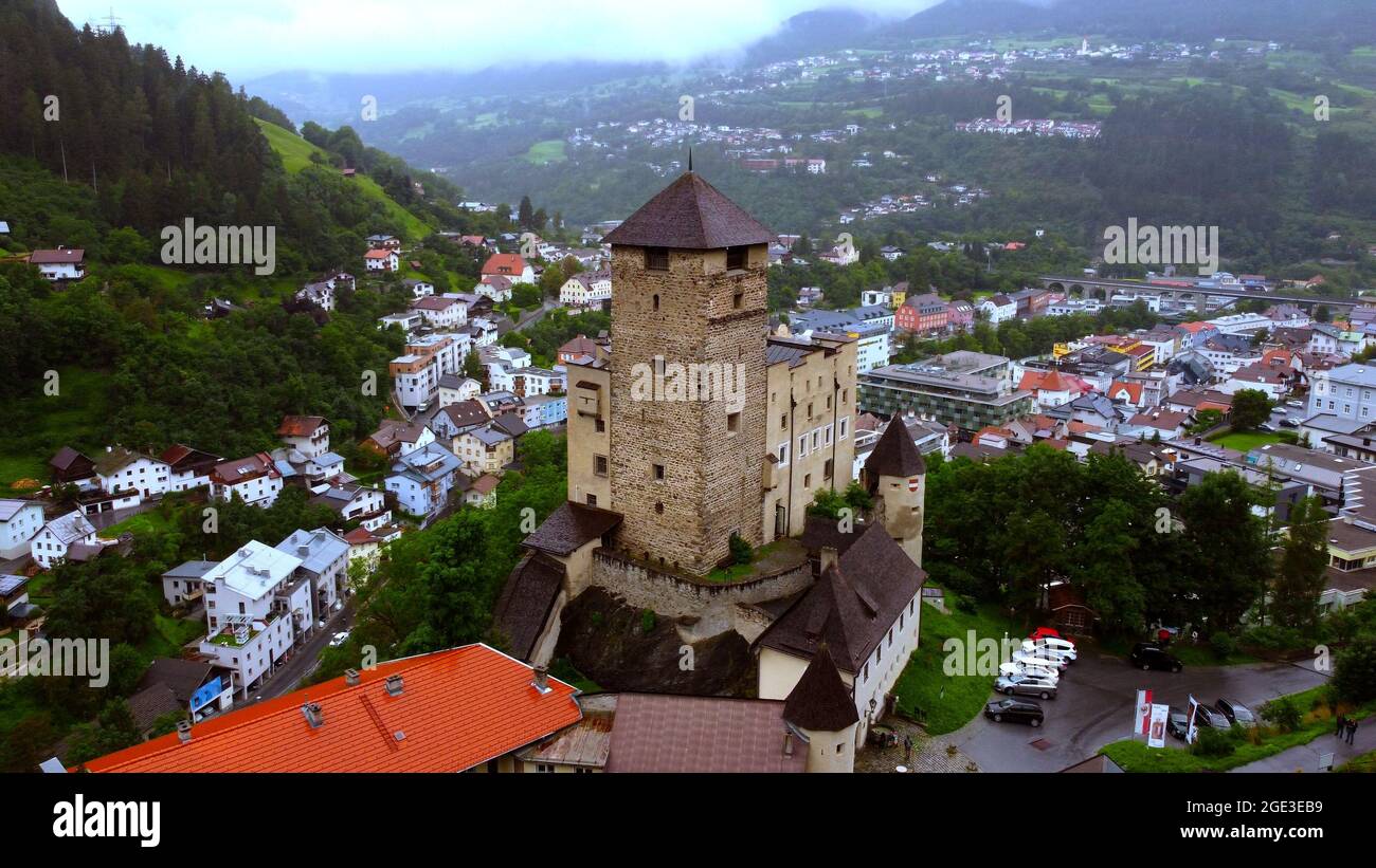 Landeck Castle Tyrol Austria High Resolution Stock Photography and ...