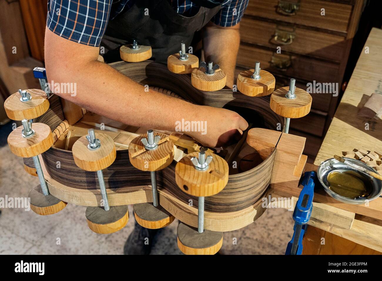 Using traditional musical instruments hi-res stock photography and ...