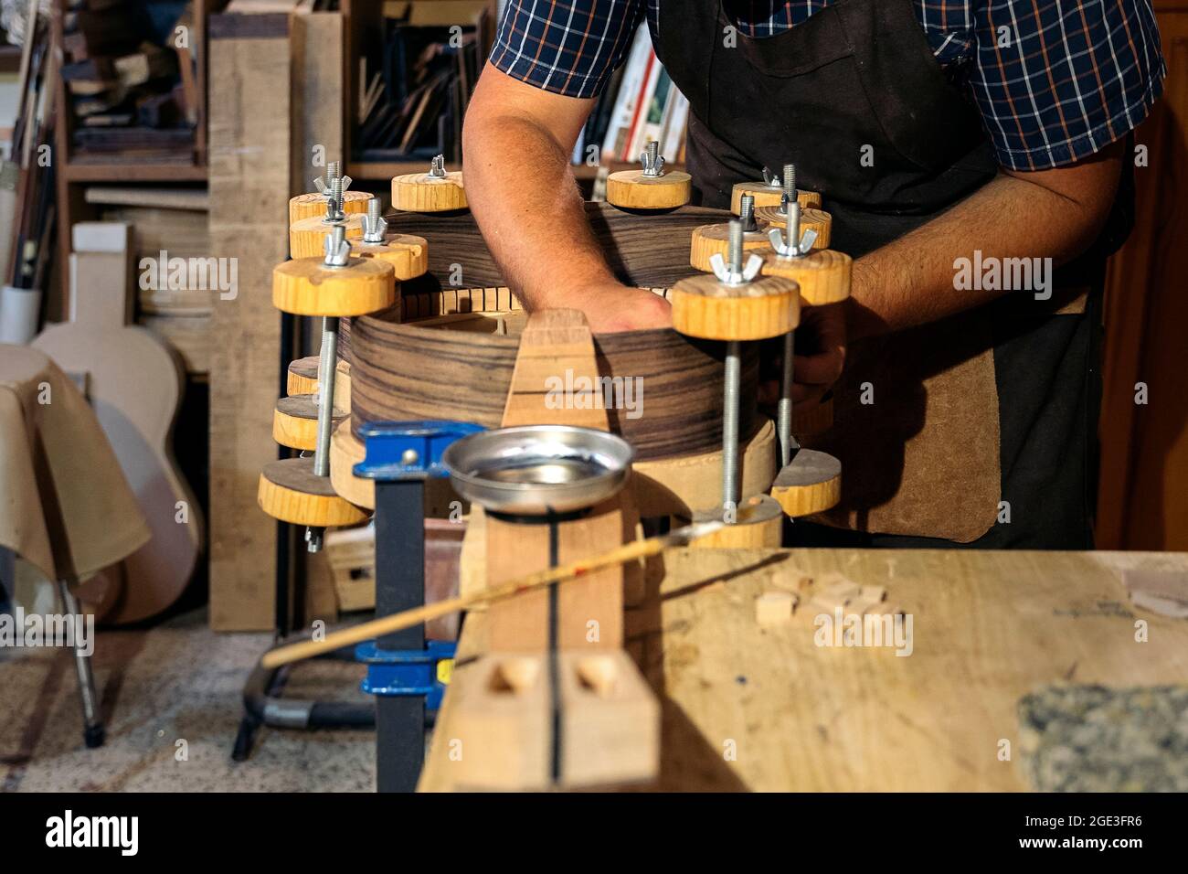 Using traditional musical instruments hi-res stock photography and ...