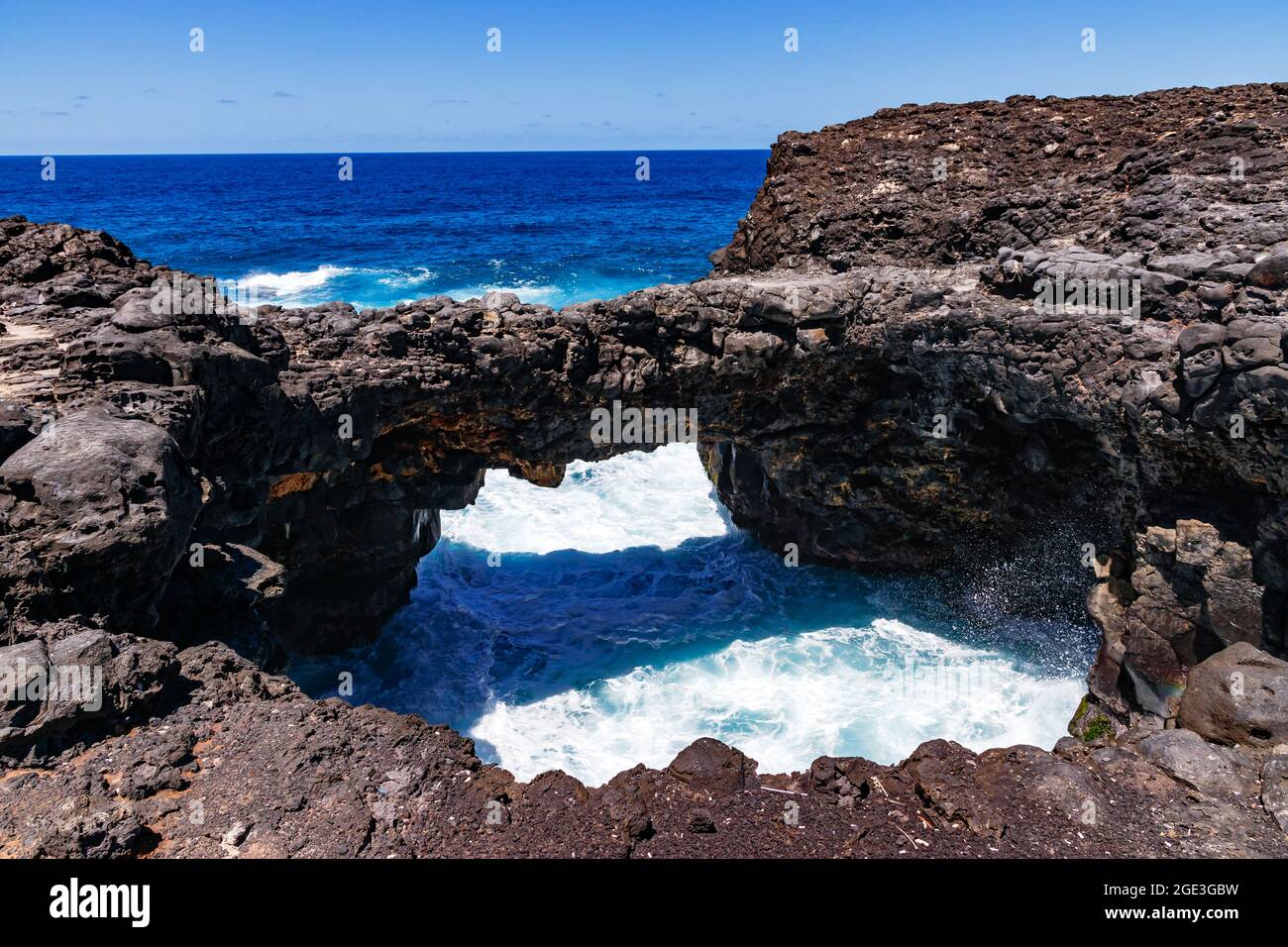 Coast at pont naturel hi-res stock photography and images - Alamy